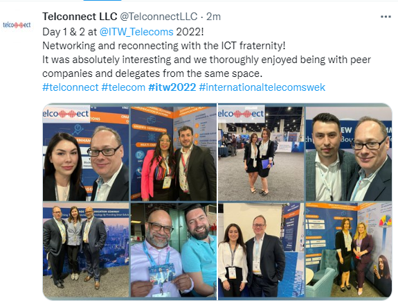 Tradeshow Vibes: International Telecoms Week (ITW) 2022 - Calysto